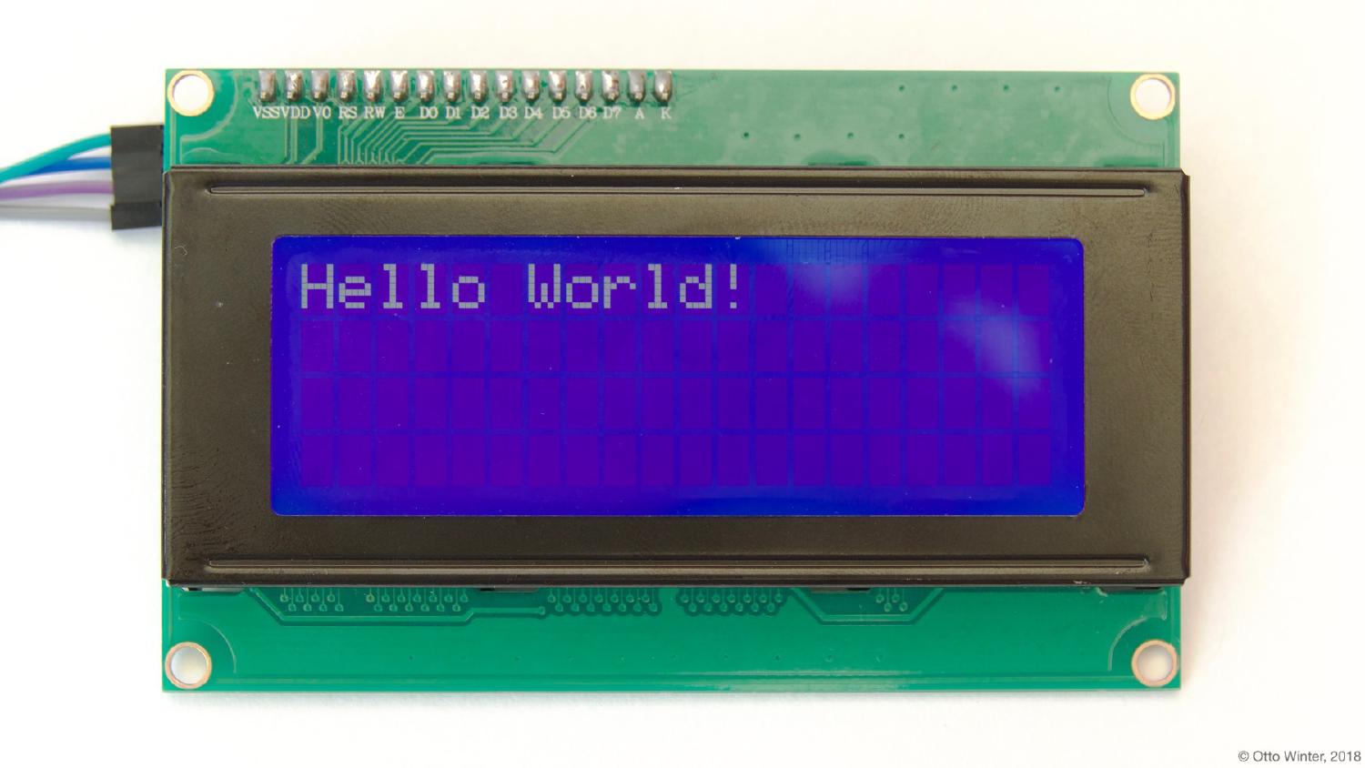 Character-Based LCD Display - ESPHome - Smart Home Made Simple