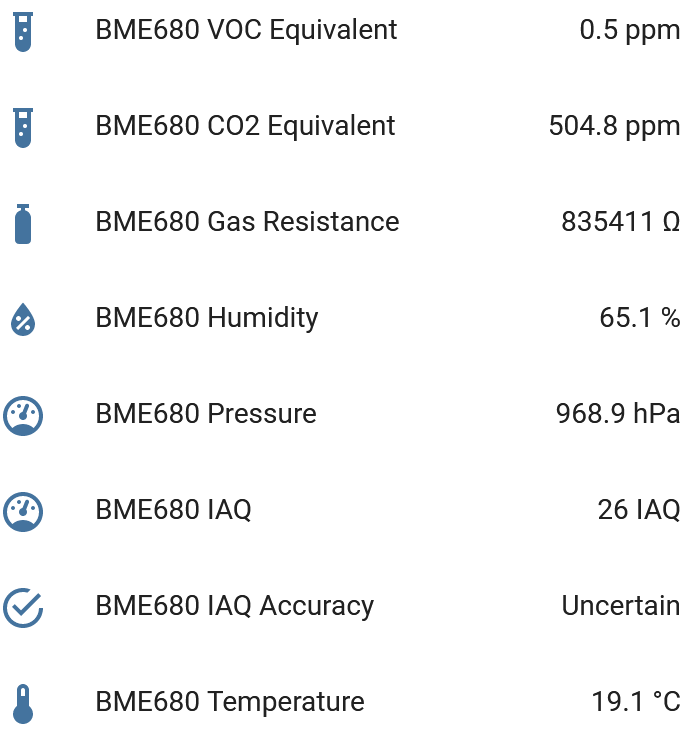 BME680 Temperature+Pressure+Humidity+Gas Sensor via BSEC - ESPHome - Smart Home Made Simple